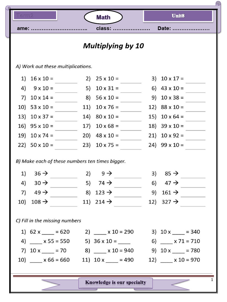 Unit 8 Math | PDF