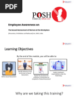 POSH Awareness Poster for Workplace | PDF