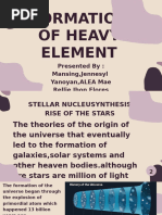 Lesson 2 Formation of Elements Stellar Nucleosynthesis | PDF | Stars ...