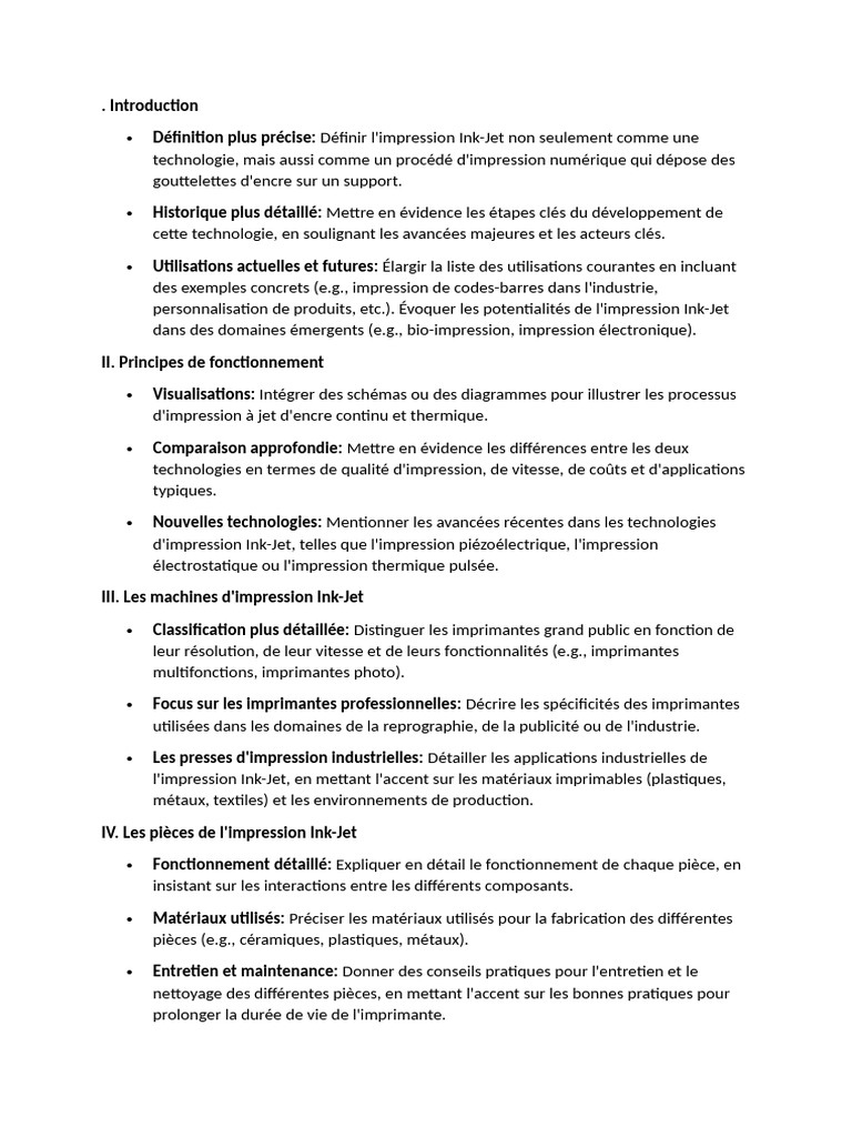 Jet Ink Repport | PDF | Imprimante (Informatique) | Encre