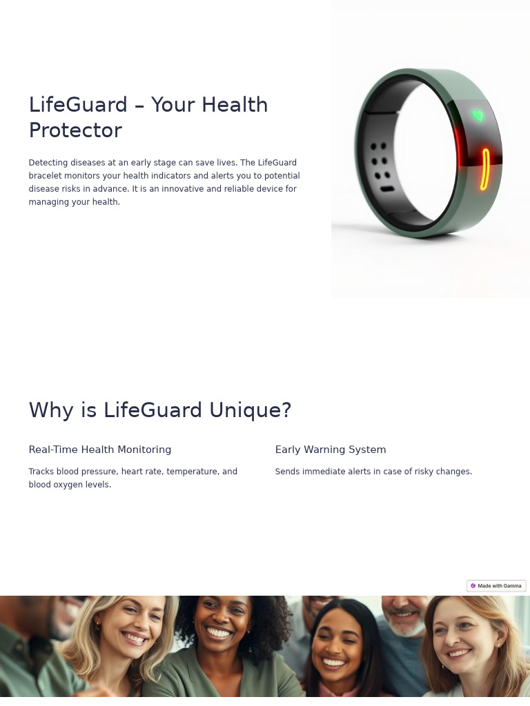 LifeGuard Your Health Protector | PDF