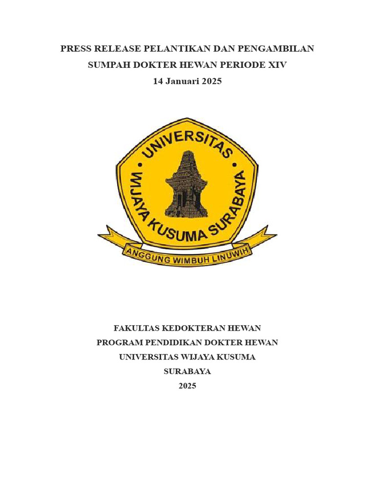 Press Release PPDH Xiv 2025 | PDF