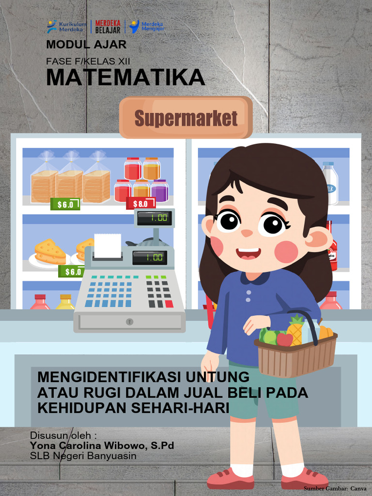 Modul Ajar Matematika (SLB) - Mengidentifikasi Untung Atau Rugi Dalam ...