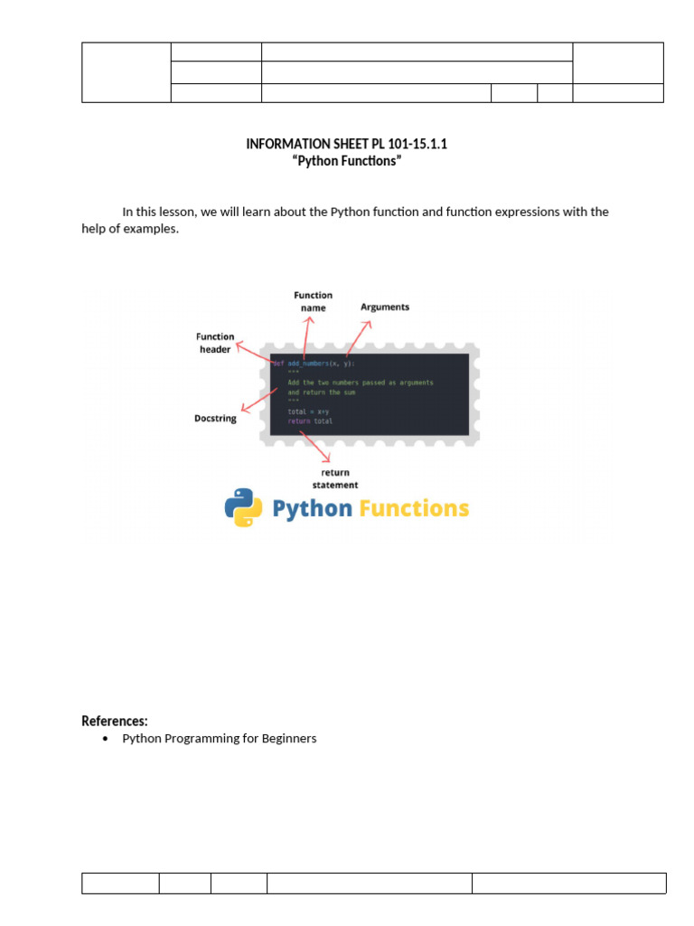 Ccdmodule15 Pl10101 Pdf Parameter Computer Programming Python Programming Language