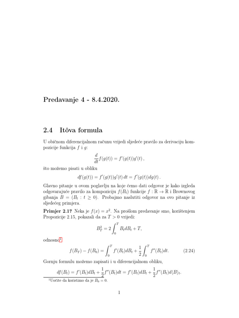 Fm2 Predavanje4 HR | PDF