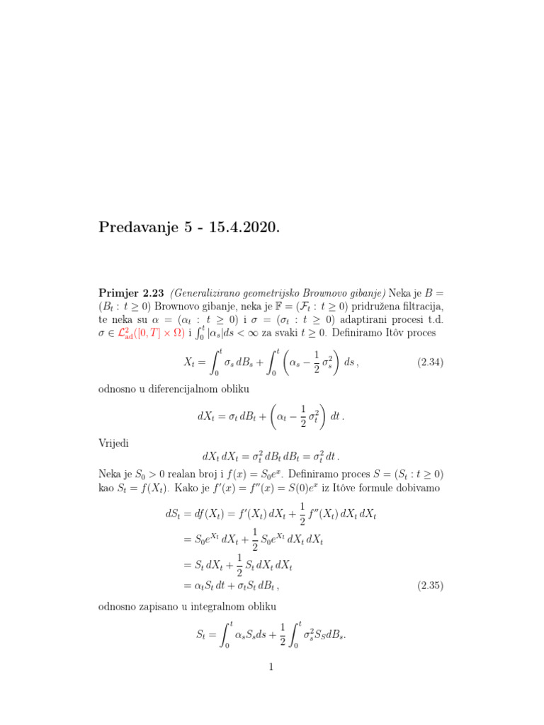 Fm2 Predavanje5 HR | PDF