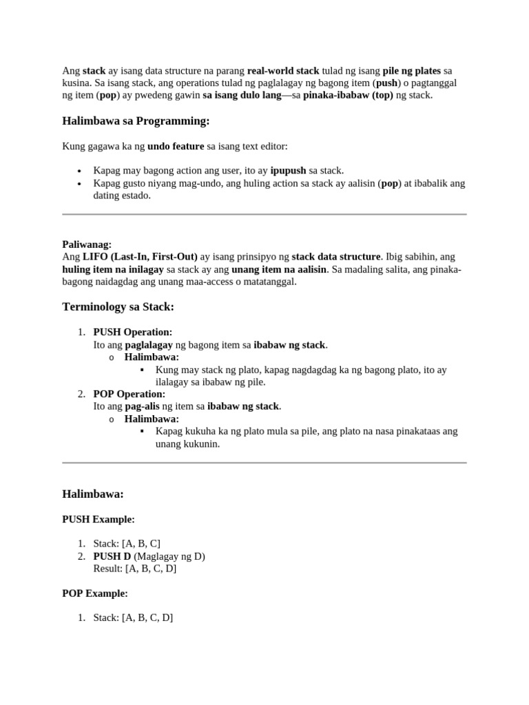 CC104 Module 12 Explanation | PDF