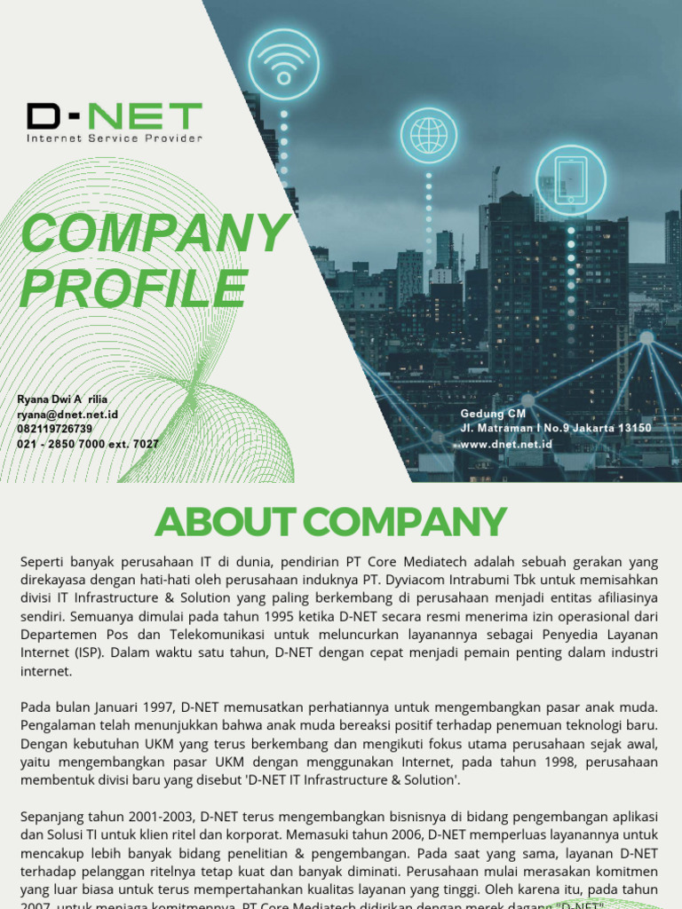Profil Perusahaan PT Core Mediatech | PDF
