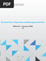 Sentinel Events List 2025 | PDF