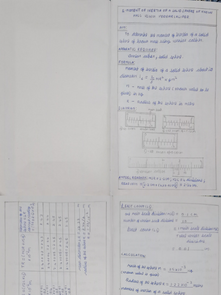 11th Physics Observation | PDF