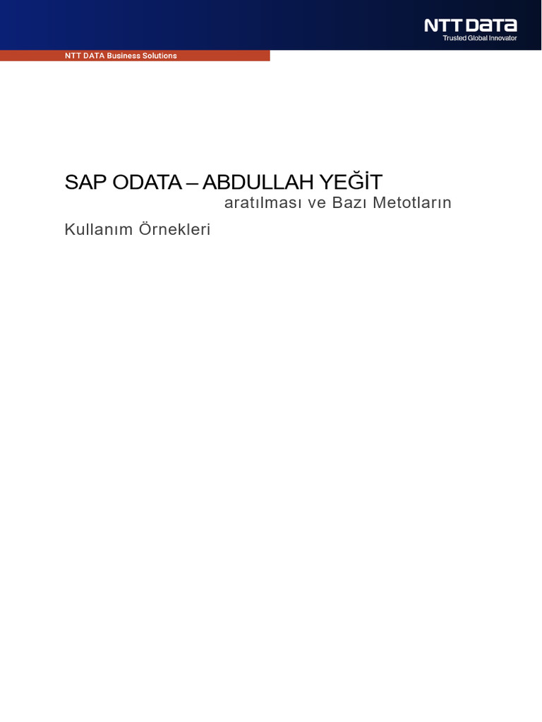 ODATA | PDF