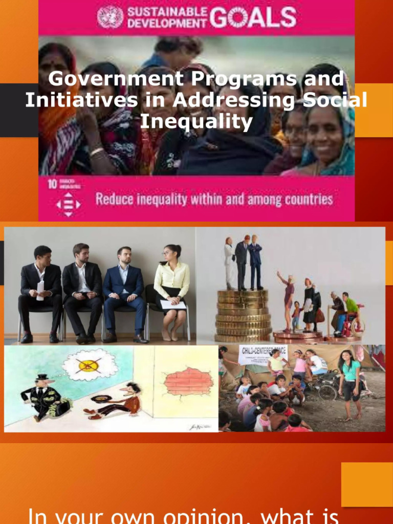 Ways To Address Local National and Global Inequalities | PDF