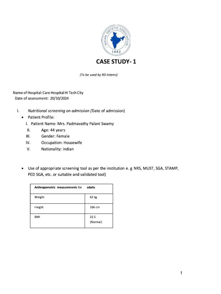 Case Study Minor | PDF