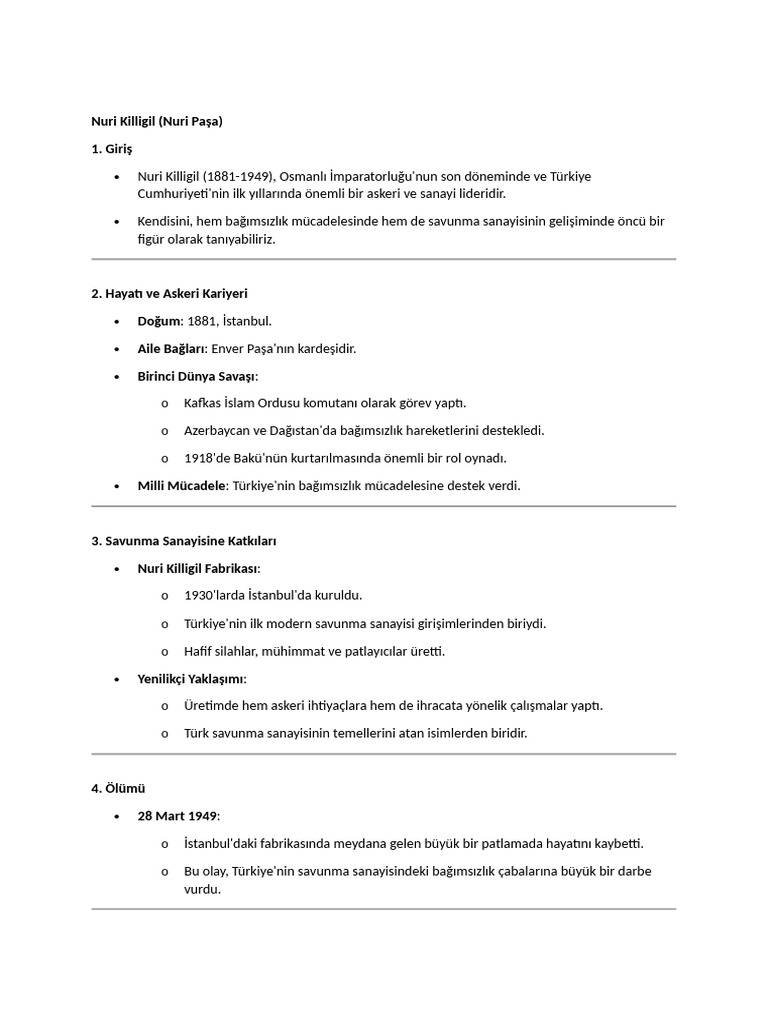 Nuri Killigil | PDF