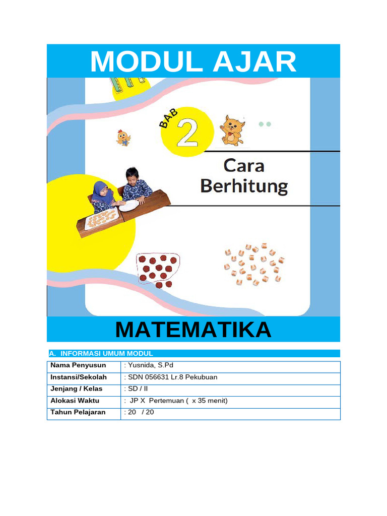 MA Bab 2. Cara Berhitung | PDF