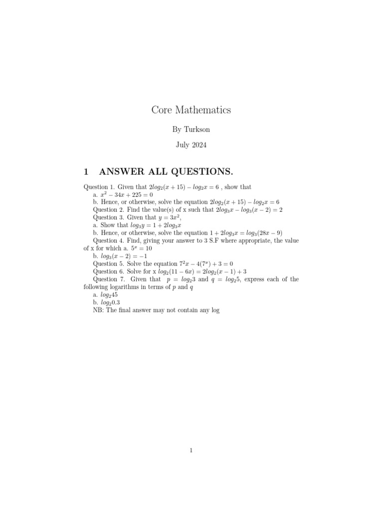 Trial Test | PDF
