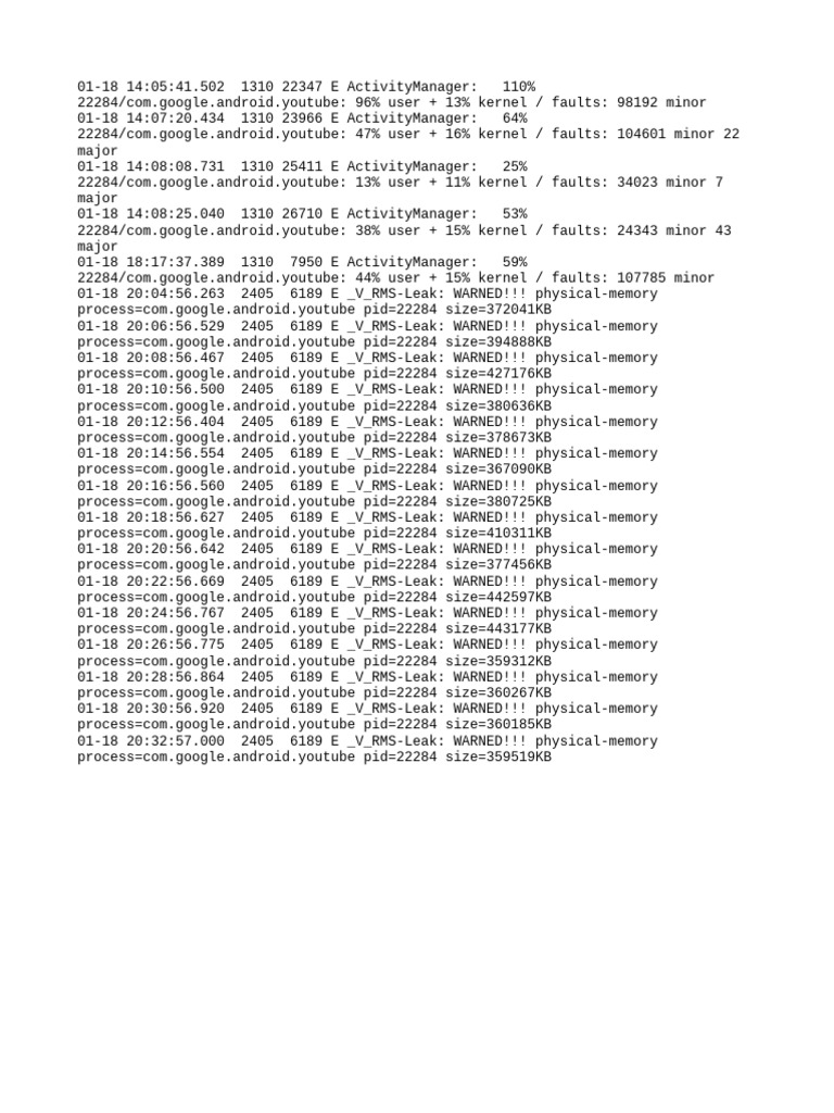 Log | PDF | Software | Computing
