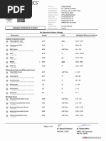 CBC Test Report Format Example Sample Template Drlogy Lab Report | PDF ...
