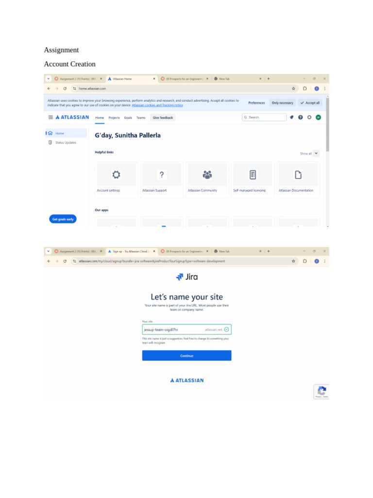 Guide to Account Creation Process | PDF