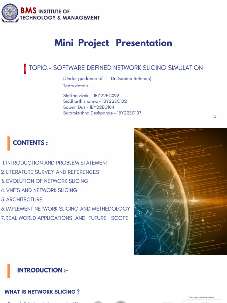 MINI Project Presentation | PDF | Computer Network | Computer Science