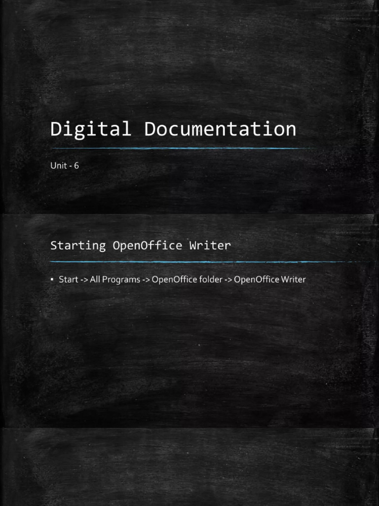 Digital Documentation (Advanced) | PDF