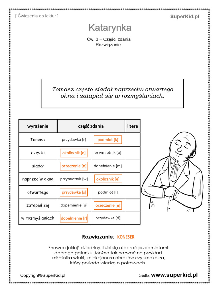 Lektury Katarynka 3 Odp | PDF