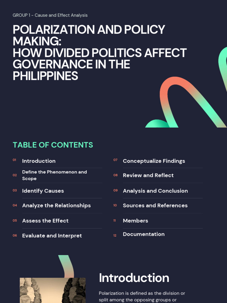 Philippine Politics: Polarization Impact | PDF | Elections | Ideologies