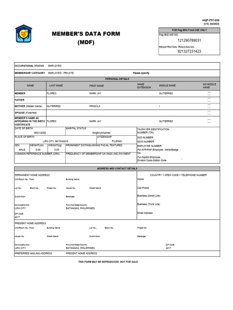 FLORES-MARK-JAY-G-MDF (2) | PDF | Government