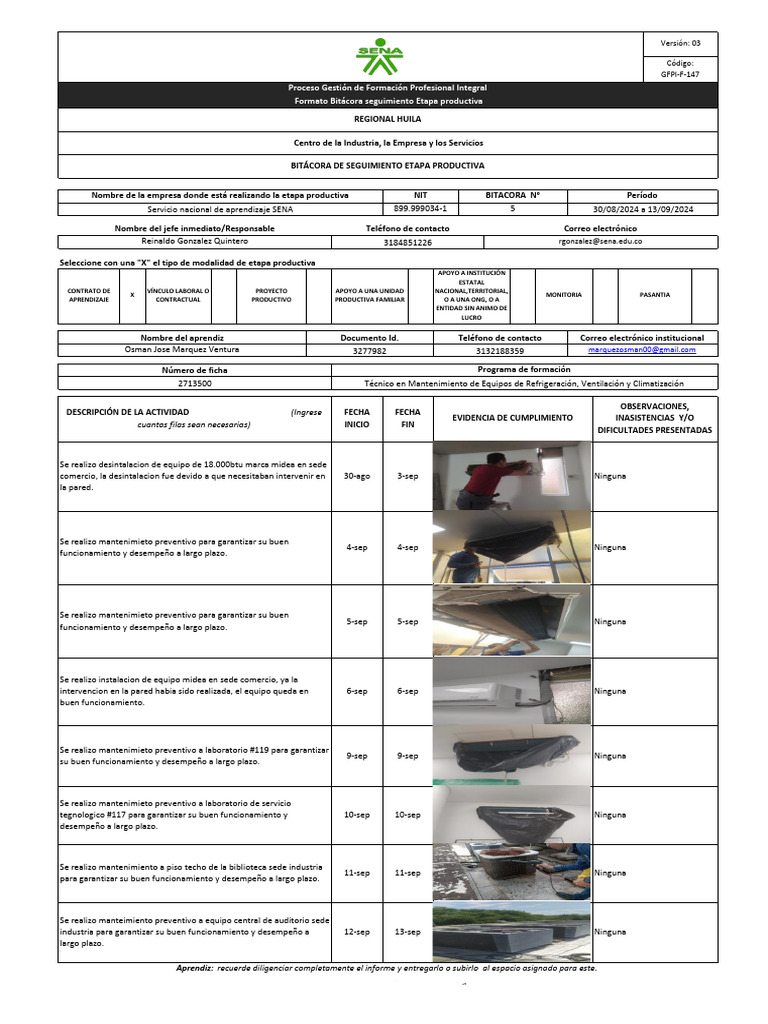 Bitacora 5 Osman Marquez | PDF