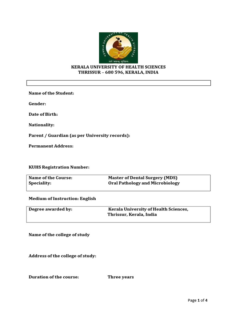 MDS Oral Pathology and Microbiology | PDF | Pathology | Doctor Of Medicine