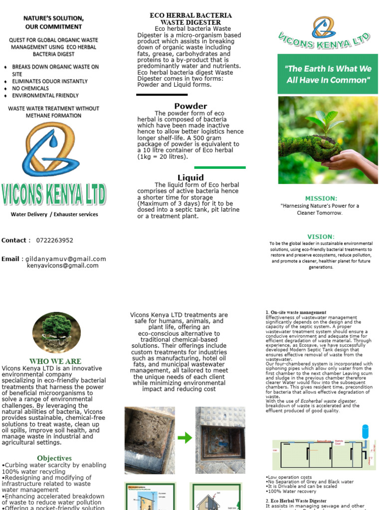 Bronchure design | PDF | Anaerobic Digestion | Waste