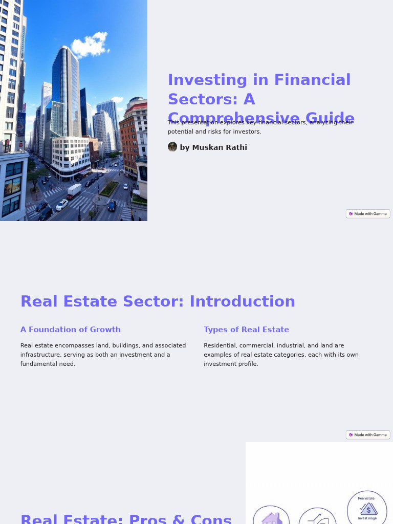 Investing in Financial Sectors A Comprehensive Guide | PDF | Investing ...