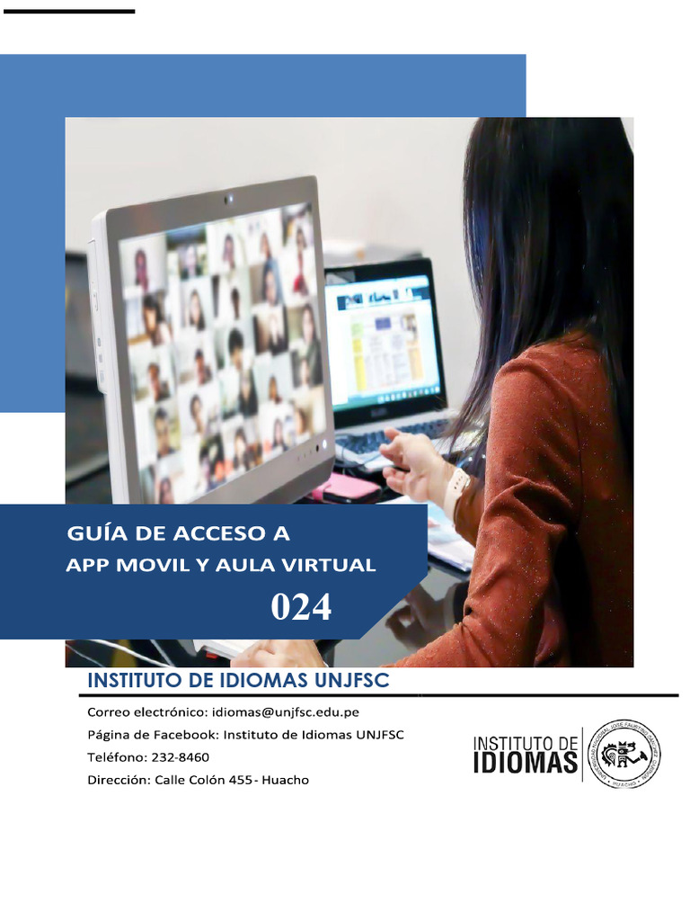 Guía de Acceso APP y Aula Virtual 2024 | PDF | Aplicación movil | Contraseña