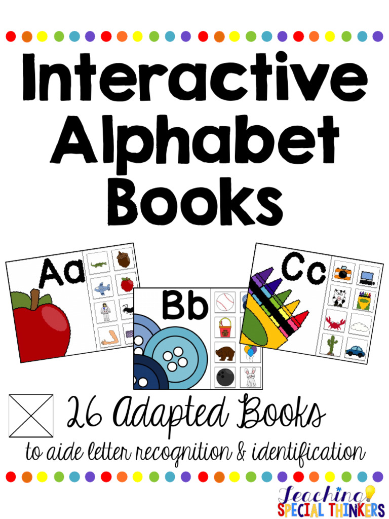 005 Interactive Alphabet 26 Books | PDF