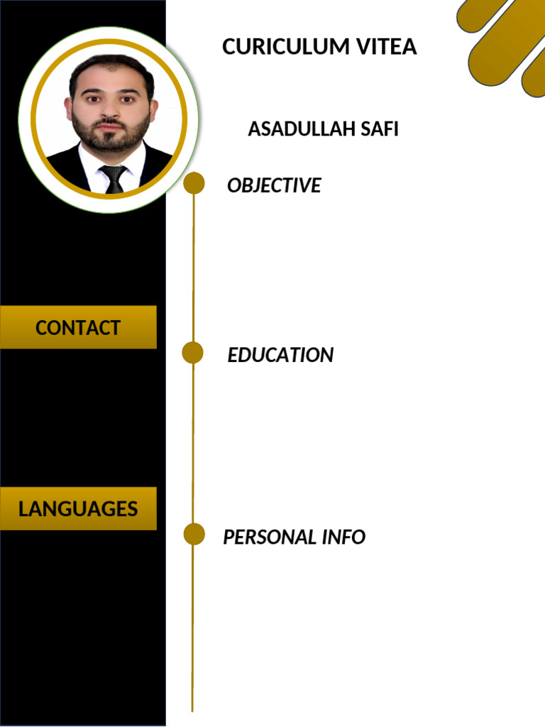Asadullah Safi Curriculum Vitae | PDF