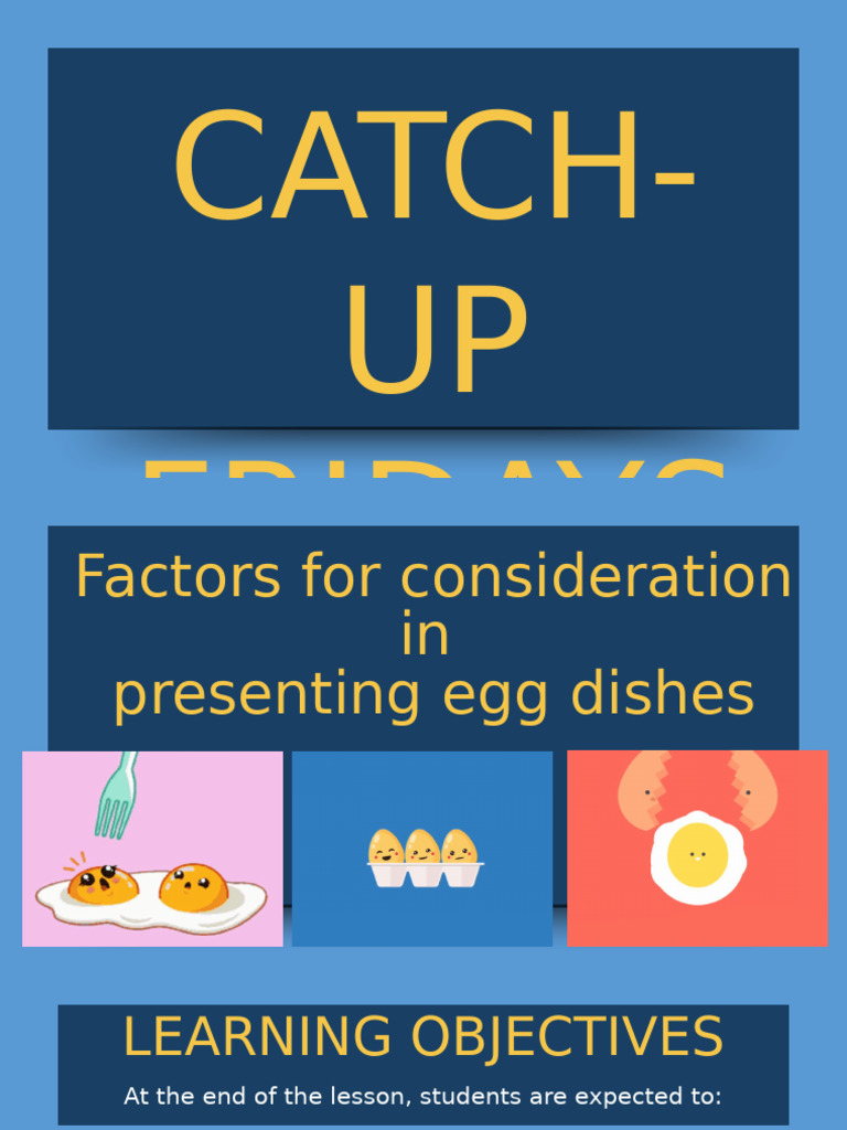 Catch-Up Friday | PDF | Asian Cuisine | Food And Drink Preparation
