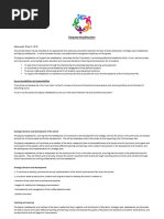Deputy Principal Job Description | PDF | Teachers | Teaching