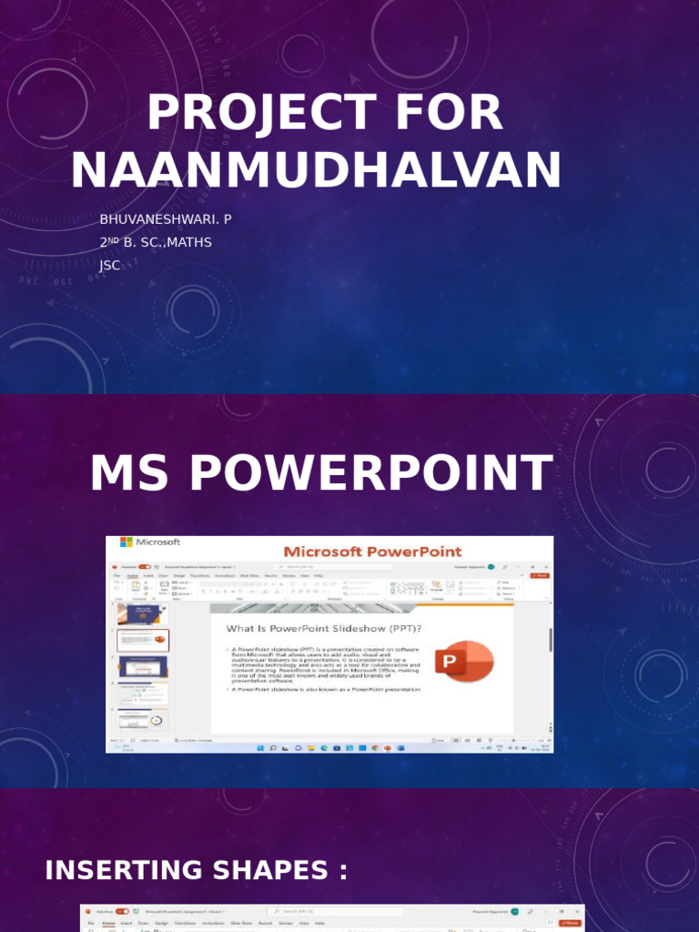 MS PowerPoint Assignment 1 | PDF