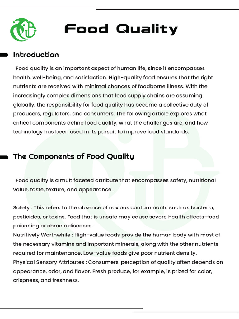 Info | PDF | Foods | Food Safety