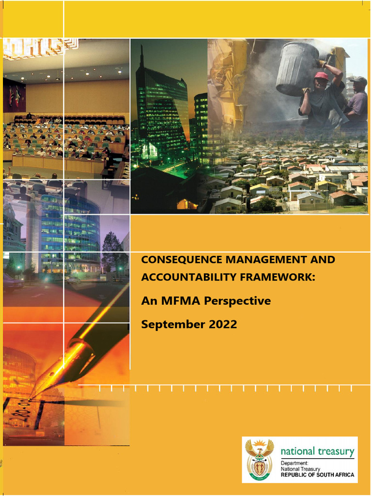 Consequence Management and Accountability Framework - MFMA Perspective ...