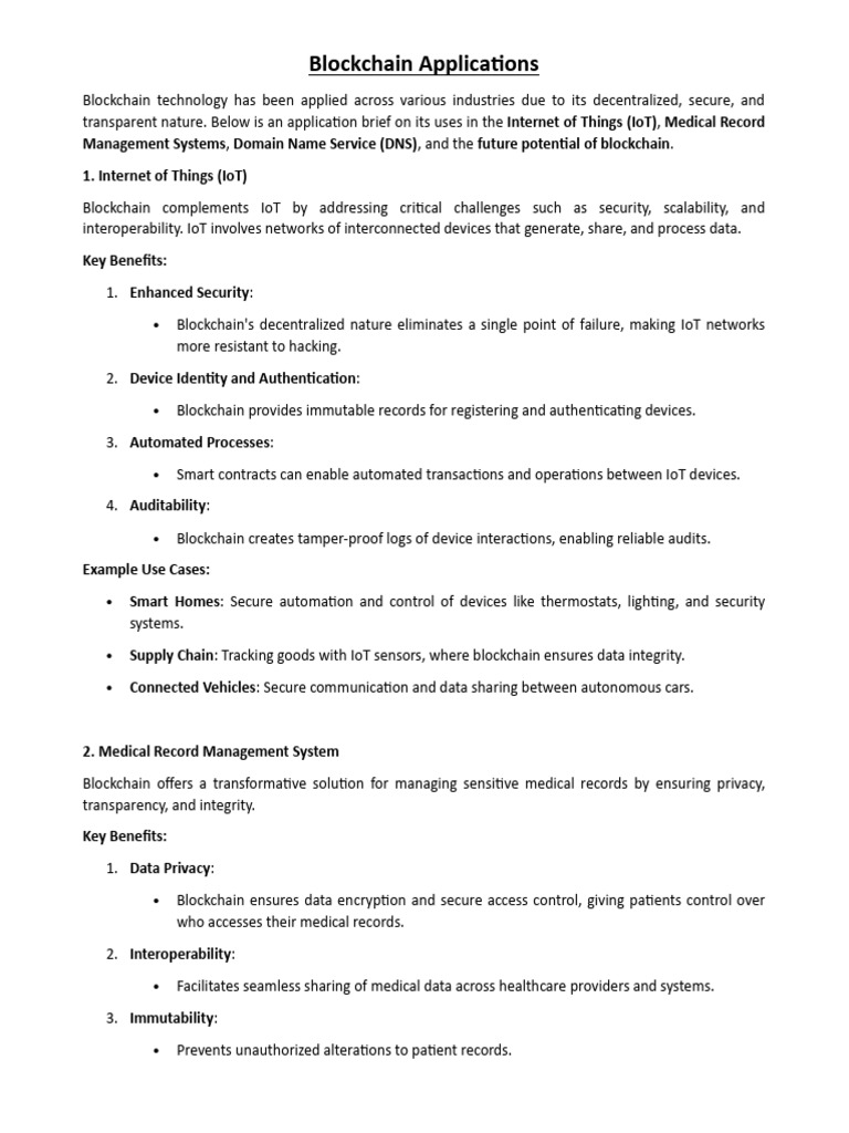 Mod VIII(Blockchain Applications) | PDF | Internet Of Things | Domain Name System