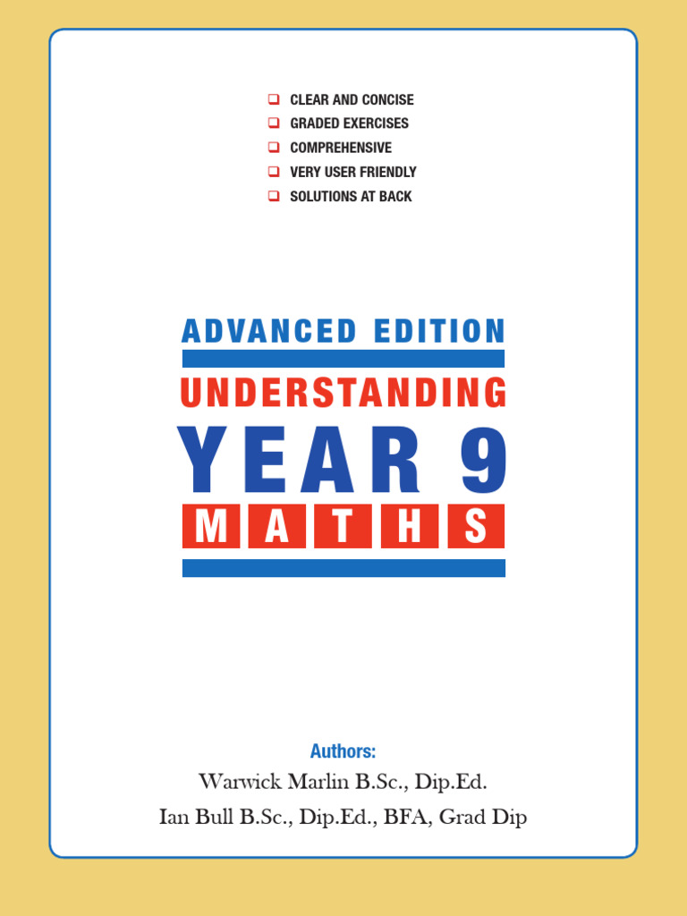 9781760323479 SAMPLE Understanding Maths Year 9 Advanced AC | PDF ...