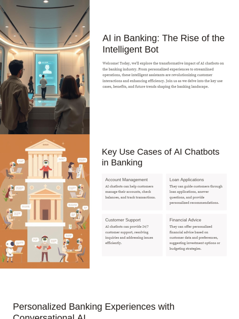 AI in Banking The Rise of The Intelligent Bot - PPTX - 20241216 ...