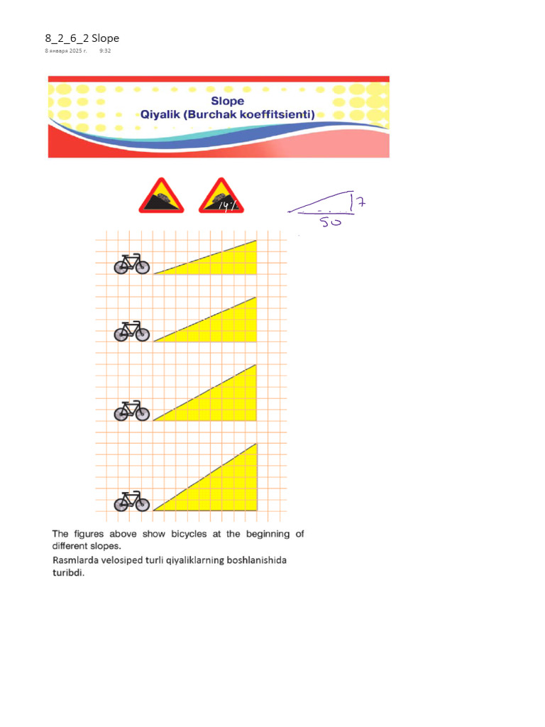 8 - 2 - 6 - 2 Slope | PDF