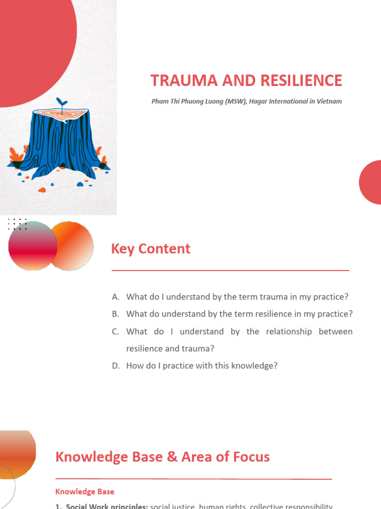WS06 Trauma & Resilience ENG | PDF | Psychological Trauma | Psychological Resilience