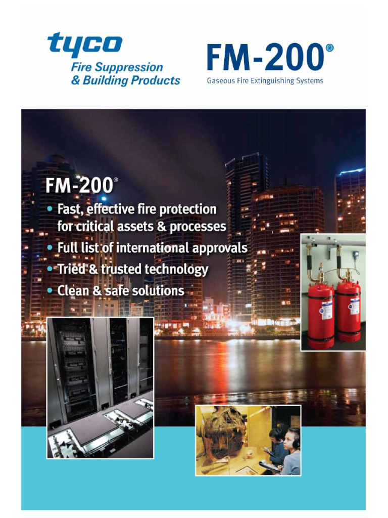 FM200 Tyco | PDF
