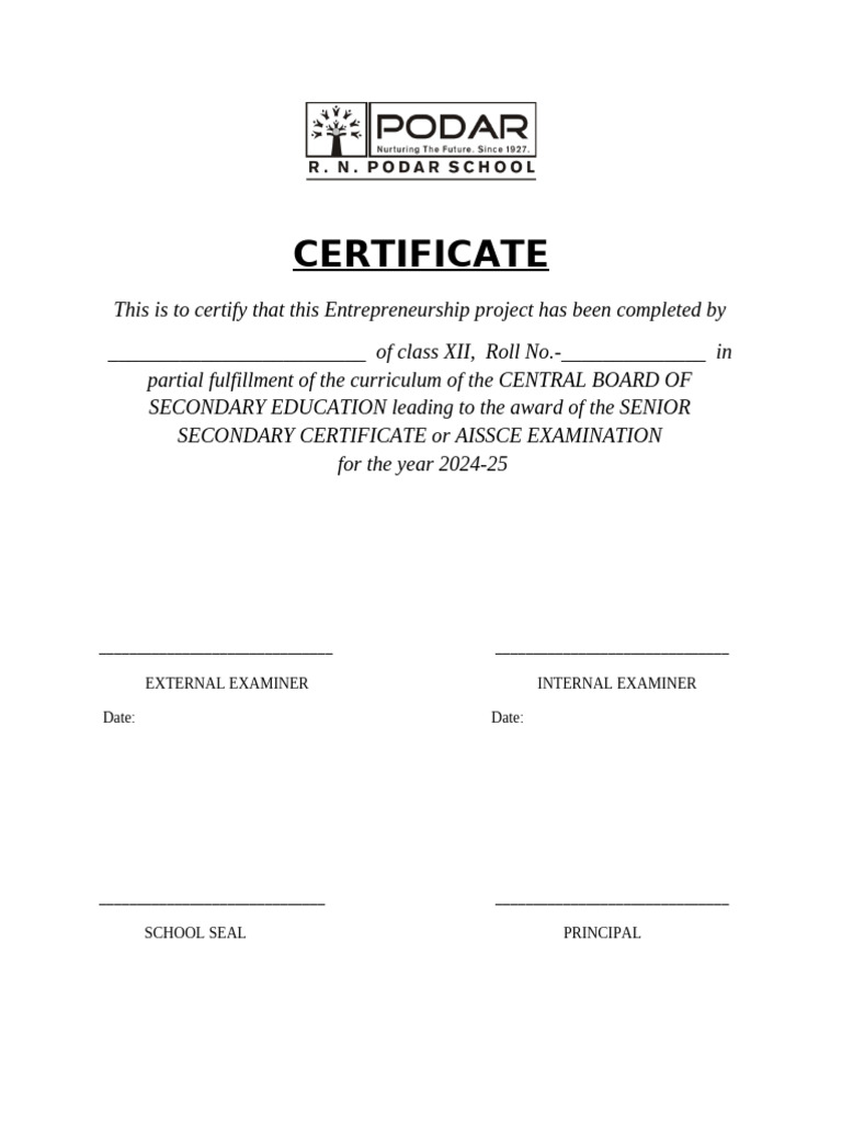 2 Certificate 2021-22 | PDF