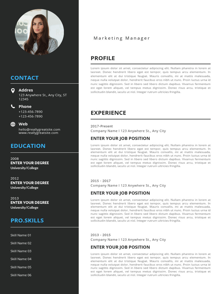 Minimalist Modern Resume PDF | PDF