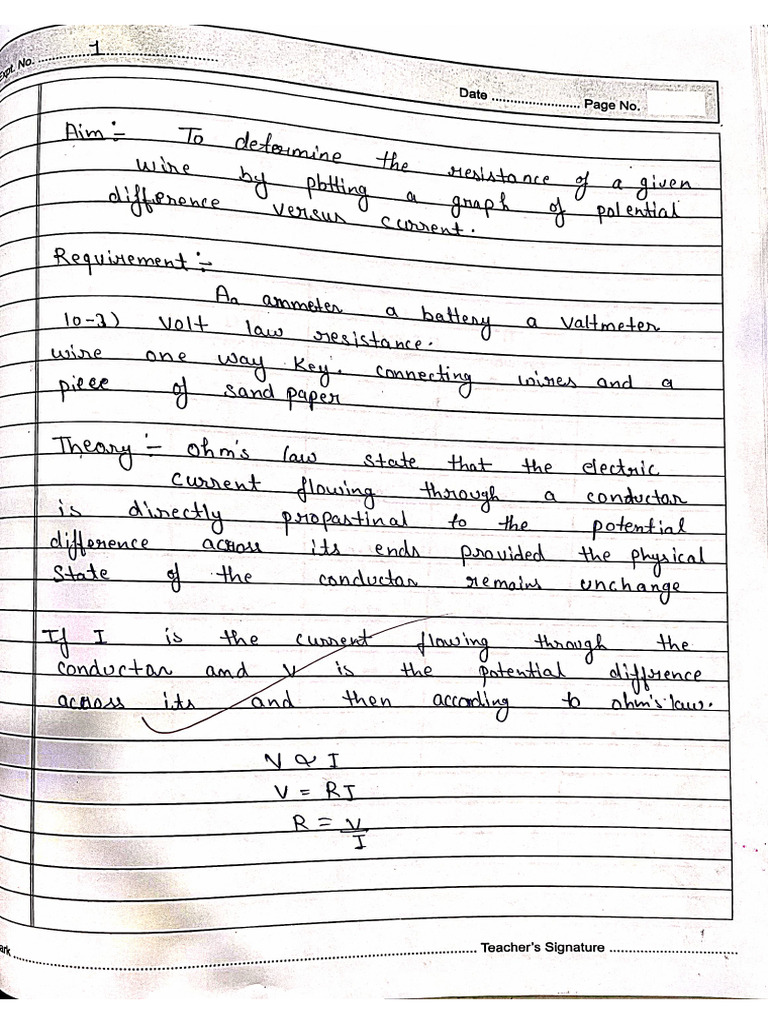 Physics Practicals | PDF