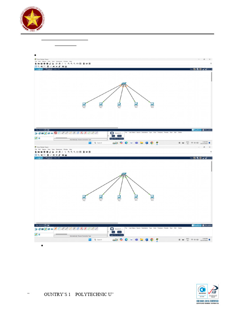 Samoza Homework-No.1 Part3 | PDF | Network Switch | Computer Networking